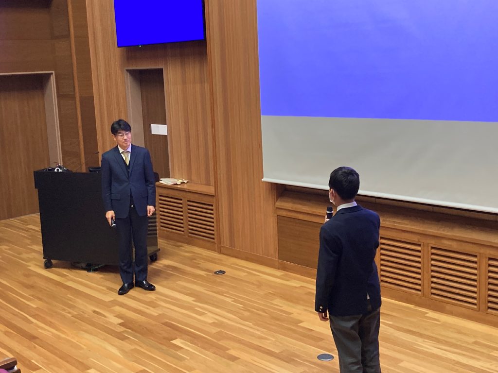 岡山大学教育学部附属中学校の生徒が医学部を訪問 岡山大学医学部